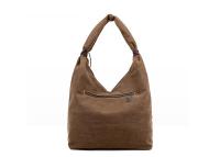 China Brown Elgant Reusable Cotton Tote Bags Eco Friendly Printed Cotton Shopping Bags for sale