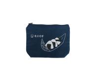 China Cosmetics Personalized Cotton Canvas Tote Bags Ultra Slim Small Pattern for sale