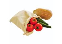 China 11.5*13.5 Inches Small Cotton Organza Bag For Vegetable Fruit Phone Storage for sale