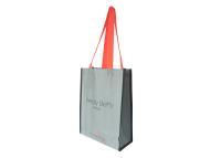 China Small Non Woven Tote Bags 100% Reusable Custom Recycled Tote Bags for sale