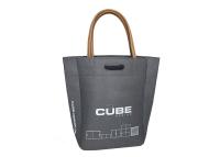 China Leather Non Woven Polyester Tote Bags SEDEX Approval Non Woven Shopper for sale