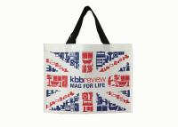 China Large Laminated Non Woven Tote Bags Recycle Non Woven Shopping Tote for sale