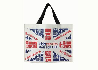 China Large Laminated Non Woven Tote Bags Recycle Non Woven Shopping Tote for sale