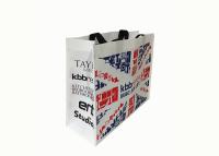 China Large Laminated Non Woven Tote Bags Recycle Non Woven Shopping Tote for sale