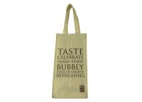 China Wine Vinegar Four Bottle Non Woven Tote Bags Recycled Grocery Tote Bags for sale