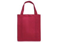 China FDA Red Large Non Woven Tote Bag Non Woven Polypropylene Shopping Bags for sale