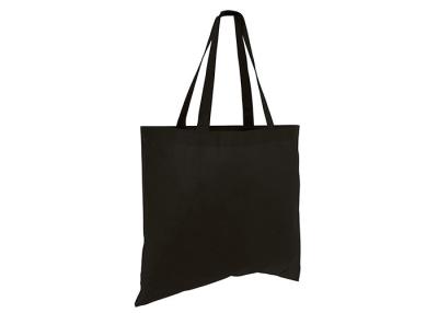 China Black 38*42cm Non Woven Polypropylene Tote Bags Without Bottom for sale