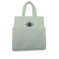 China 6 Bottle Canvas Wine Tote Non Woven Tote Bags White Or Customize for sale