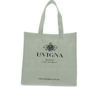 China 6 Bottle Canvas Wine Tote Non Woven Tote Bags White Or Customize for sale