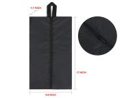 China 420D Polyester Mothproof Suit Protector Garment Bag With Mental Eyehole for sale