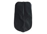 China 80gsm Folding Suit Garment Bag Zip Lock Clothes Cover Bags Black for sale