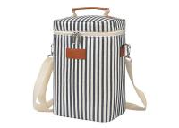 China Polyester 4 Bottle Wine Cooler Bag Thermal Reusable 4 Bottle Wine Tote for sale