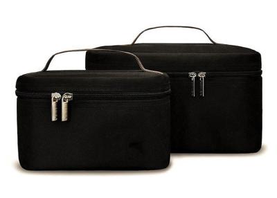 China Black 210D Cooler Tote Bag Recyclable Two Way Zipper Large Cooler Tote for sale