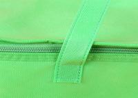 China Milk Green Cooler Tote Bag Thermal Insulated Dry Aluminum Food Delivery for sale