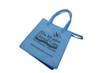 China NonWoven Portable Cooler Bag Printed Zipper Insulated Lunch Tote Bag for sale