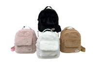 China 0.35kg Lightweight Polyester Plush Backpack for Unisex Customized and Durable for sale