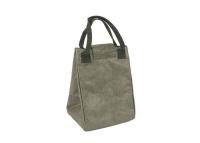 China Customized grey Tyvek Waterproof Cooler lunch Tote Bag With Velcro Closure for sale