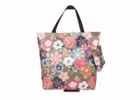 China Lightweight Waterproof Folding Tote Bag with Digital Printing and Reusable PP Webbing Handle for sale