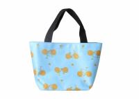 China Wholesale Blue Polyester Tote Bags Customizable Design Digital Printing for sale