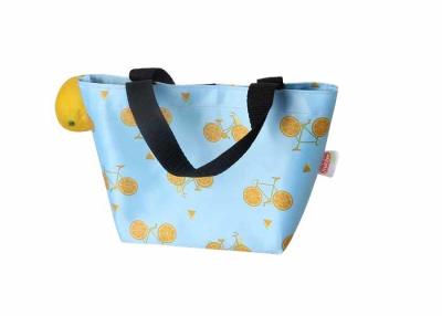 China Wholesale Blue Polyester Tote Bags Customizable Design Digital Printing for sale