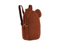 China 100% Polyester Teddy Backpack Kids Daily Rucksack With Personalized Custom Logo for sale
