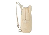 China Wholesale Custom Beige Brown Teddy Plush Kids Backpack School Bag With Bear Ears for sale