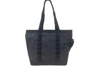 China Custom Print Black Polyester Tote Bags eco friendly shopping bag for sale