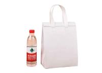 China Customized Color Insulated Non Woven Cooler Lunch Bag with Silk Screen Printing for sale