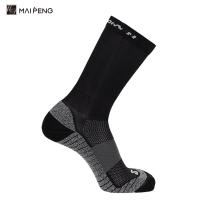 China Compression Terry Cushion Athletic Socks Coolmax Sport Running Crew Socks for sale