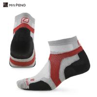 China Comfortable Ankle Athletic Socks Cushioned Sport Running Socks Custom Logo for sale