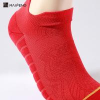China Terry Cotton Ankle Sporty Running Socks Breathable Low Tube Design for sale