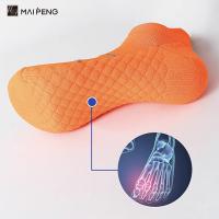 China Anti Slip Padded Athletic Socks Cotton Ankle Running Sports Socks Custom Logo for sale