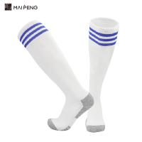 China Breathable Knee High Cotton Athletic Football Socks Anti Slip Mens Football Grip Socks for sale
