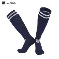 China Compression Knee High Athletic Football Socks Colourful Anti Slip Soccer Socks for sale