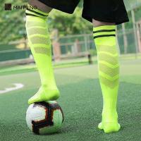 China Compression Knee High Athletic Football Socks Colourful Anti Slip Soccer Socks for sale