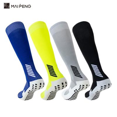 China Moisture Wicking Men's Soccer Grip Socks Breathable Anti Slip Performance Football Socks for sale