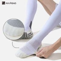 China Moisture Wicking Men's Soccer Grip Socks Breathable Anti Slip Performance Football Socks for sale