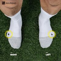China Cushioned Athletic Football Socks Anti Slip Crew Grip Soccer Socks for sale