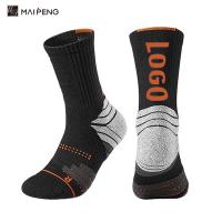 China Half Terry Padded Ribbed Cushioned Basketball Socks Sports Elite Basketball Socks for sale