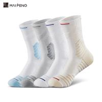 China Unisex Crew Basketball Sports Socks Soft Breathable Sports Socks Custom Design for sale