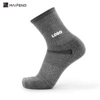 China Thermal Warm Crew Winter Outdoor Sport Hiking Socks Men Thick Merino Wool Socks for sale