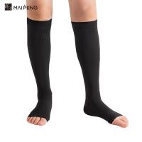China Professional Medical Compression Stockings Black Skin Color For Men Women for sale