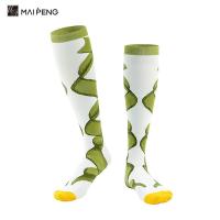 China Breathable Compression Socks 20-30 Mmhg Long Compression Stockings For Running for sale