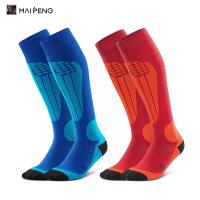 China Custom Fashion Colored Socks Outdoor Heated Unisex Thick Thermal Ski Socks for sale