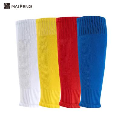 China Custom Footless Running Compression Leg Sleeves Football Leg Sleeves Socks for sale