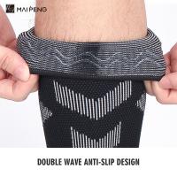 China Anti Slip Custom Footless Compression Leg Sleeves Outdoor Running Leg Sleeves for sale