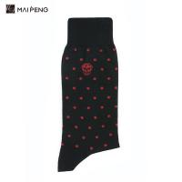 China Sustainable Bamboo Cotton Crew Socks Fashionable Custom Pattern for sale