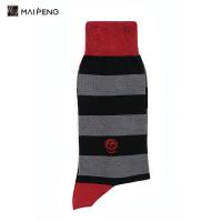 China Sustainable Bamboo Cotton Crew Socks Fashionable Custom Pattern for sale