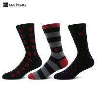China Sustainable Bamboo Cotton Crew Socks Fashionable Custom Pattern for sale