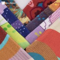 China Custom Colorful 360 Digital Sublimation Blank Socks Polyester 3D Printed Socks for sale
